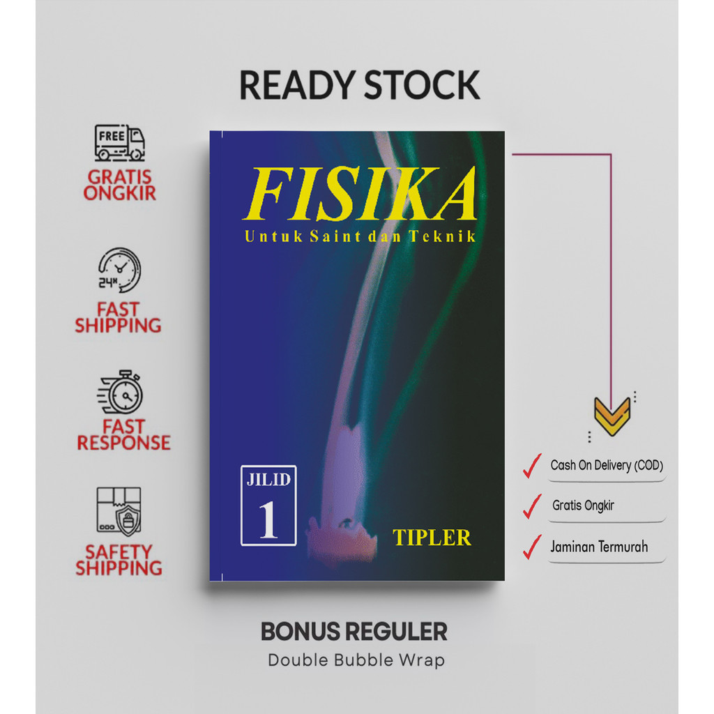 Jual FISIKA UNTUK SAINS DAN TEKNIK JILID 1 - TIPLER | Shopee Indonesia