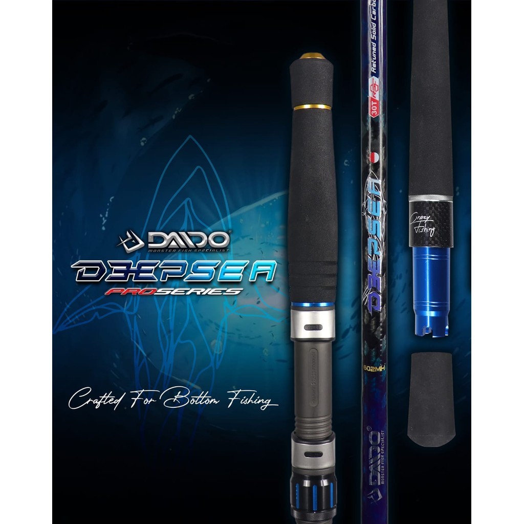 Jual Joran Pancing DAIDO DEEP SEA 180cm PRO SERIES Jigging (PE 1-3 - PE ...