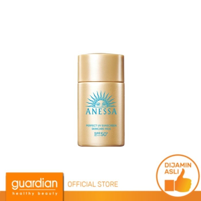 Jual Anessa Perfect UV Sunscreen Skin Care Milk SPF 50+ PA++++ 20Ml | Shopee Indonesia