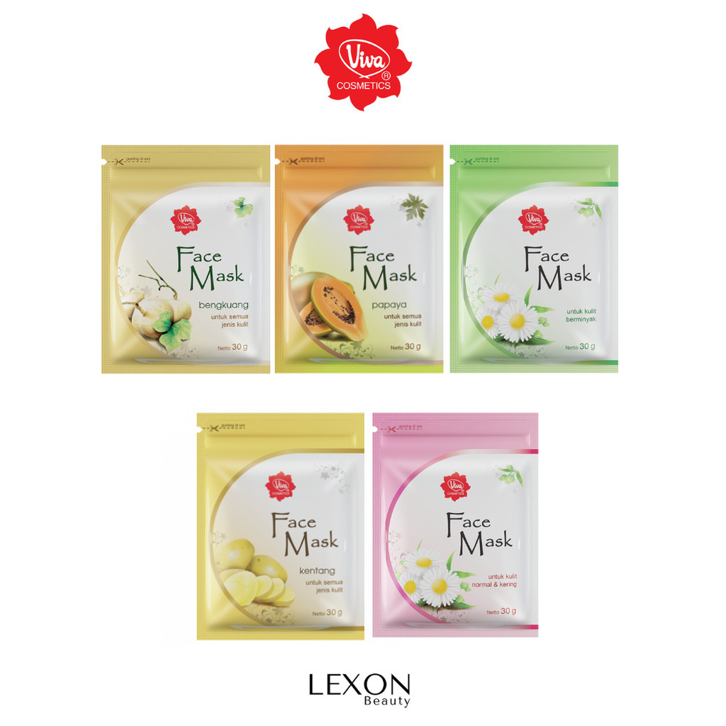 Jual [Viva] Face Mask 30 gr | Shopee Indonesia