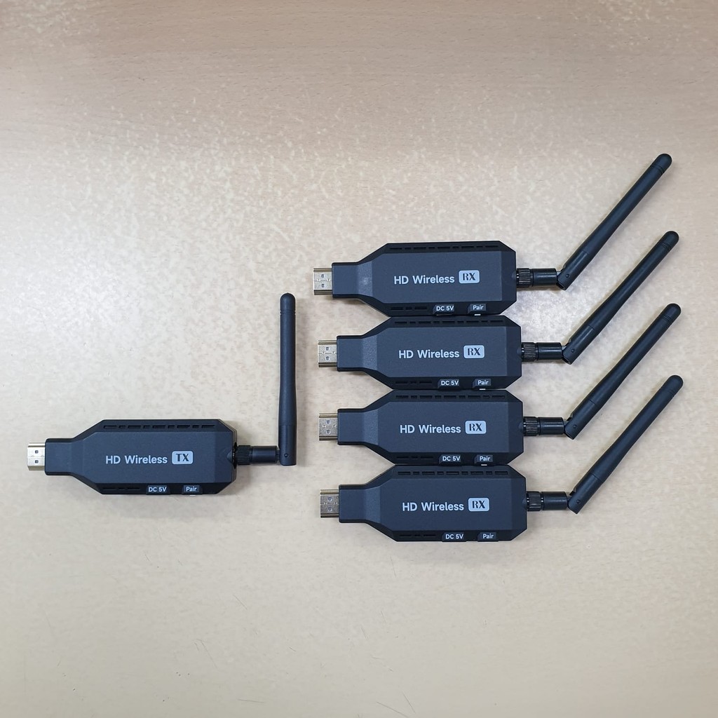 Jual Wireless HDMI video transmitter receiver 5G extender 50m FULL HD ...