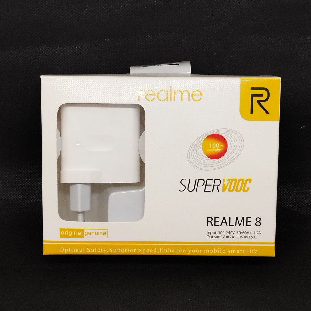 Jual ADAPTOR CHARGER CASAN REALME 8 65W Super VOOC Micro USB Type C ...