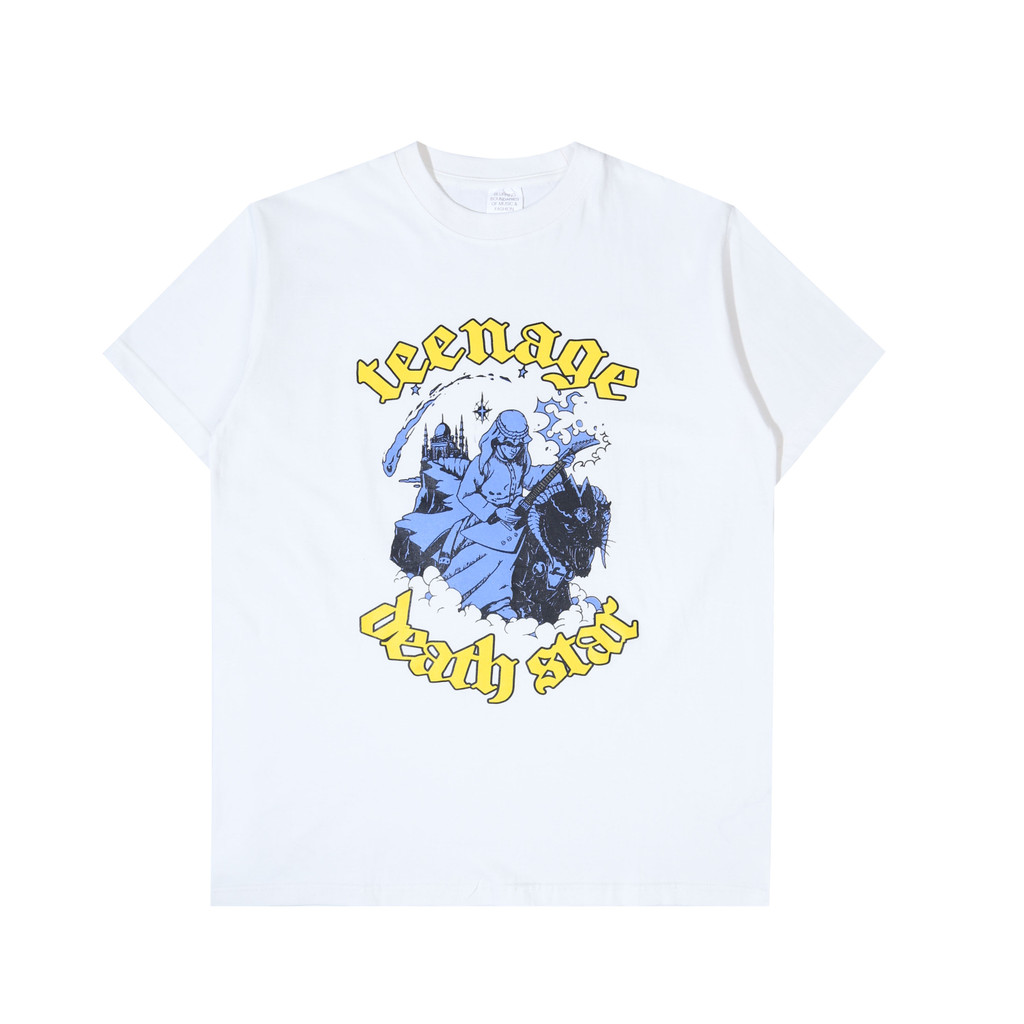 Jual Teenage Death Star - Thunder Boarding School - T-shirt - White ...