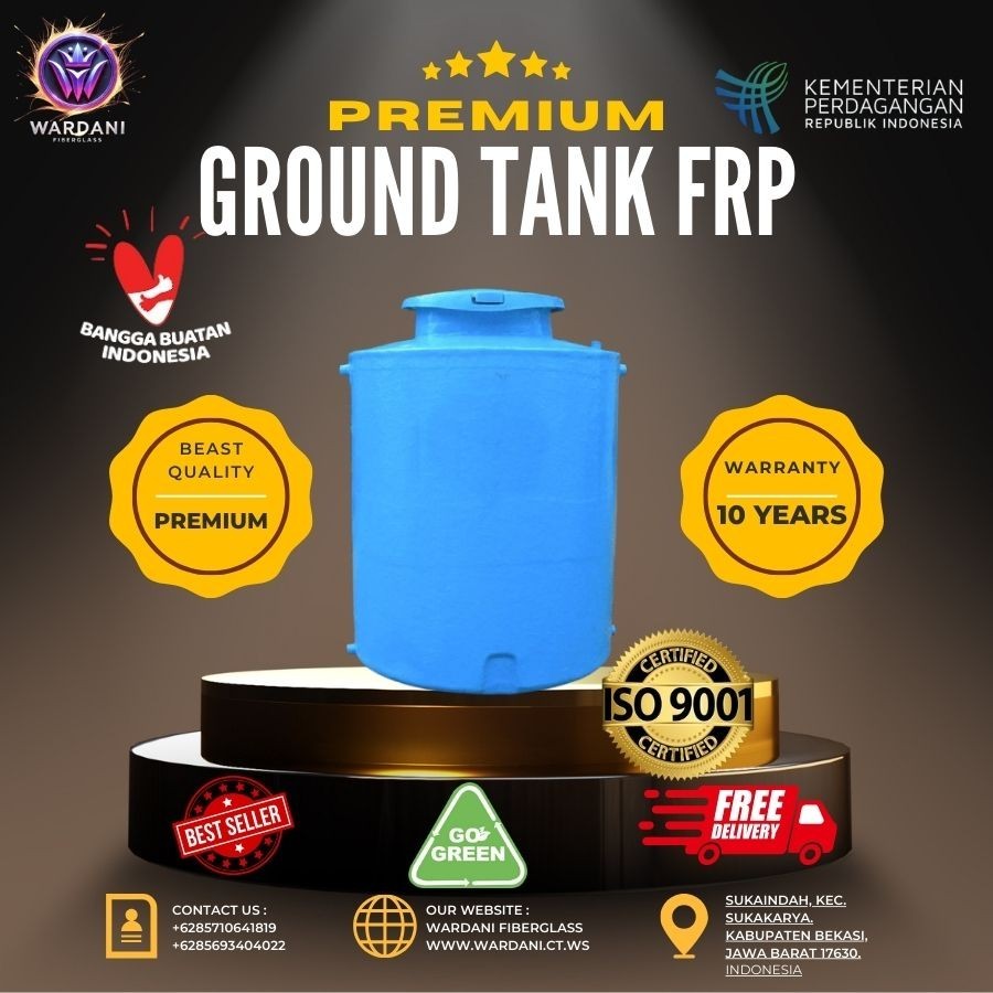 Jual Best - Groundtank,Ground Tank 2000 liter Wardani Fibertech ...