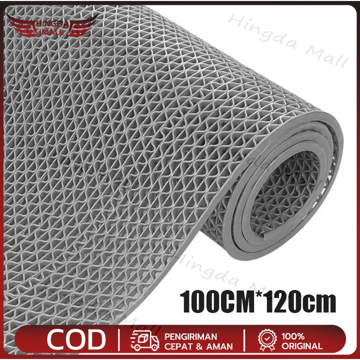 Jual 【100CM*120cm】Keset Karpet PVC Keset Lantai Kamar Mandi Anti Slip ...