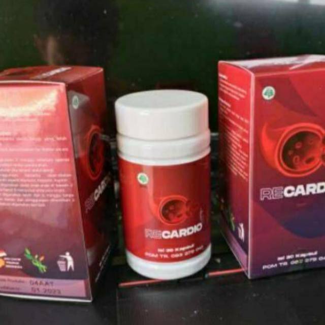 Jual 100% ORIGINAL Recardio - Obat Mengatasi Tekanan Darah - Mengatasi ...
