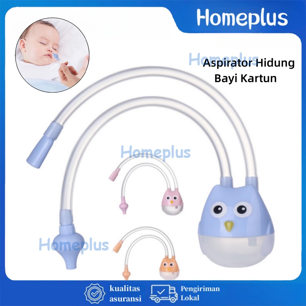 Jual HomePlus Alat Sedot Ingus Bayi Karakter Nasal Aspirator Pembersih ...