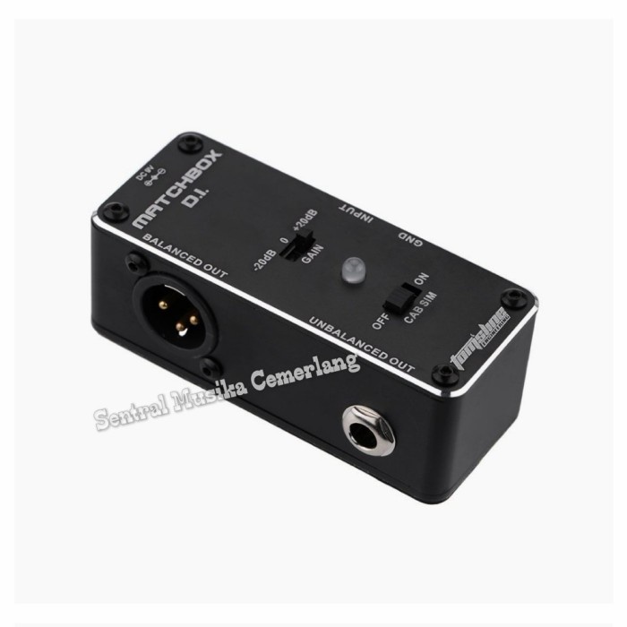 Jual Cabinet Simulator Pedal TOMSLINE AMX-3 MatchBox DI Direct Box Cab ...