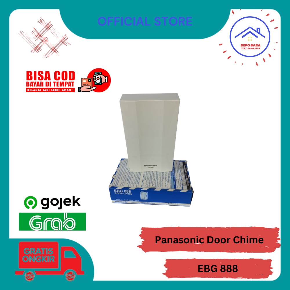 Jual Panasonic PANASONIC EBG-888 Bell Door Chime / Bell Rumah Pintu ...