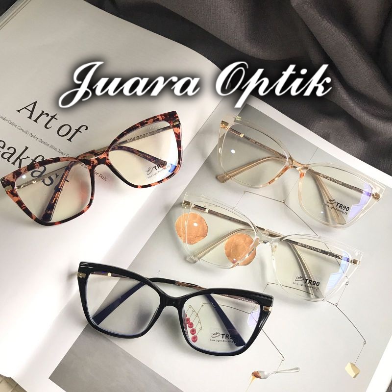 Jual Frame kacamata Cat Eye DAYABA 9017 | Photocromic | Blueray Minus ...