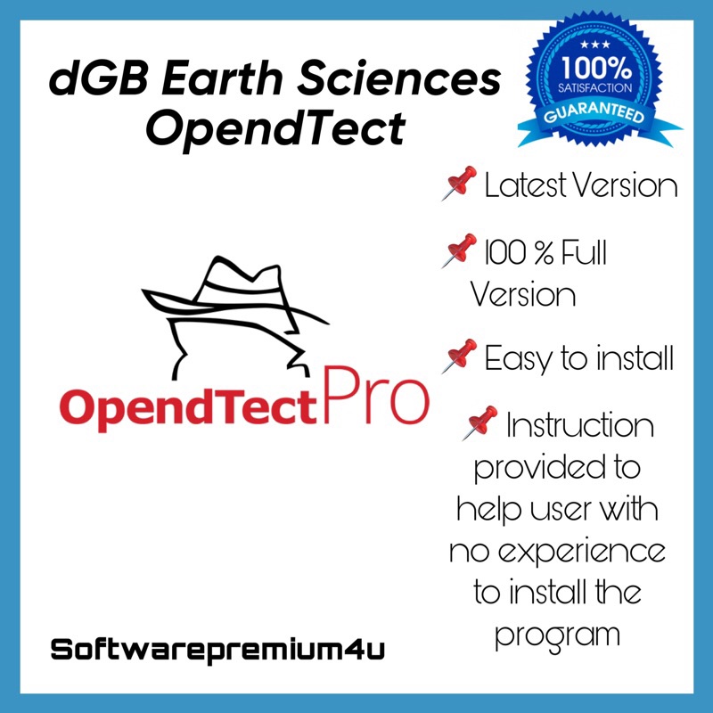 Jual dGB Earth Sciences OpendTect v7.0 (2023)【Latest】 | Shopee Indonesia