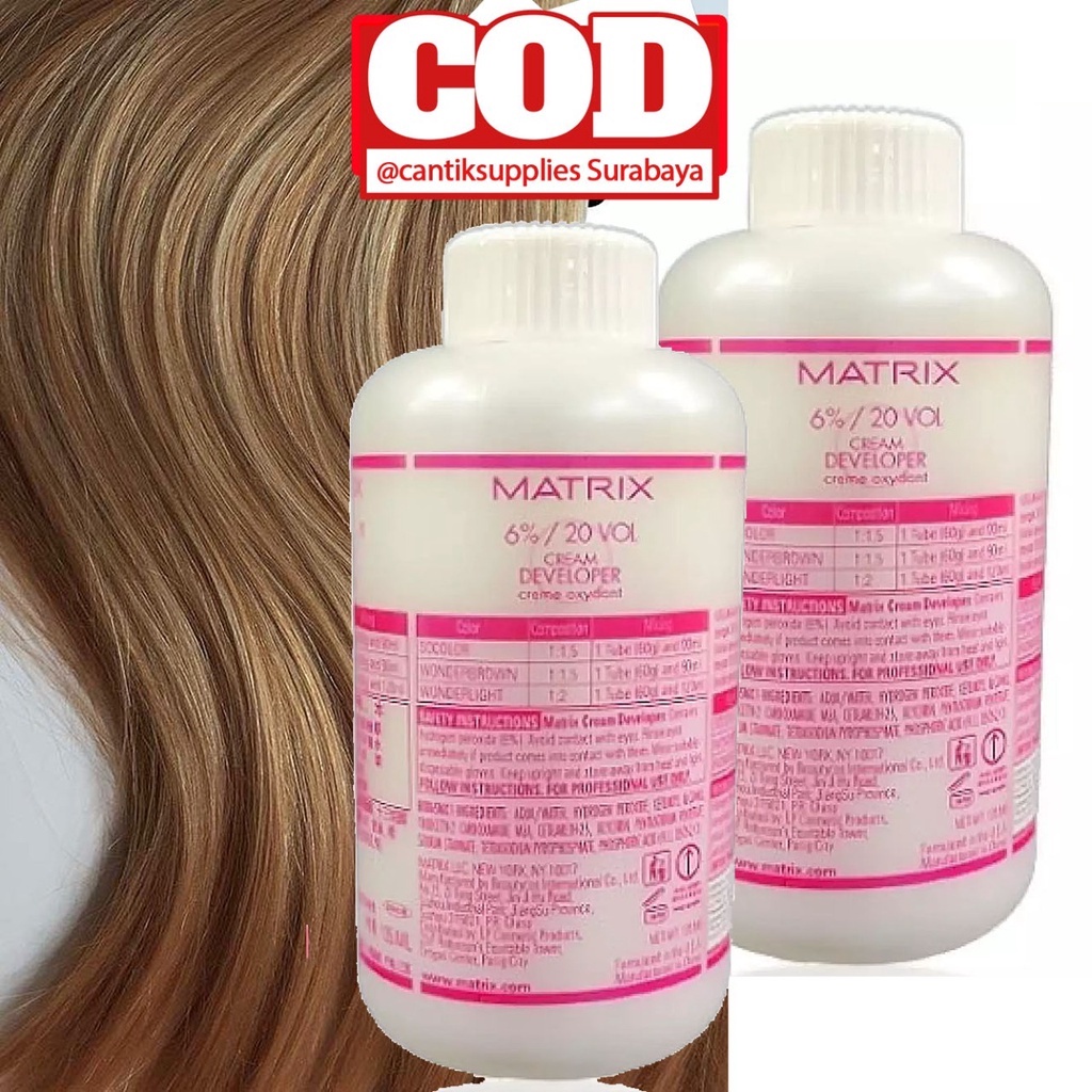 Jual AKK . MATRIX OXYDANT 135 ML Campuran pewarna rambut Developer ...