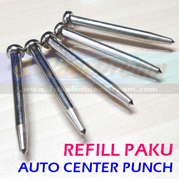 Jual REFILL PAKU utk Auto Center Punch Hammer Marking Titik Tengah Bor ...