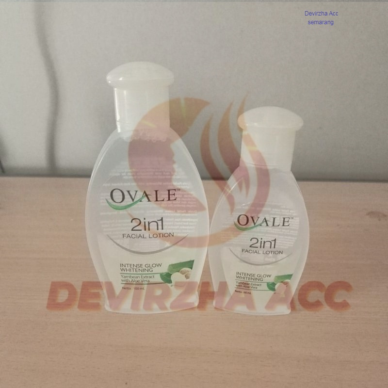 Jual OVALE 2in1 facial lotion 60ml & 100ml BY DEVIRZHA ACC | Shopee ...