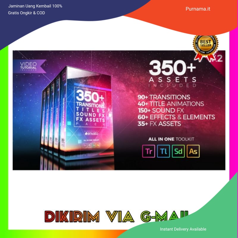 Jual 350 Pack Transitions Title Sound FX - Premiere Pro Project Files | Shopee Indonesia