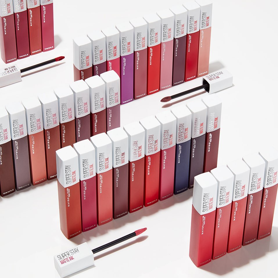 Jual maybelline Super Stay Matte Ink Rogue Reds Edition Super Stay ...
