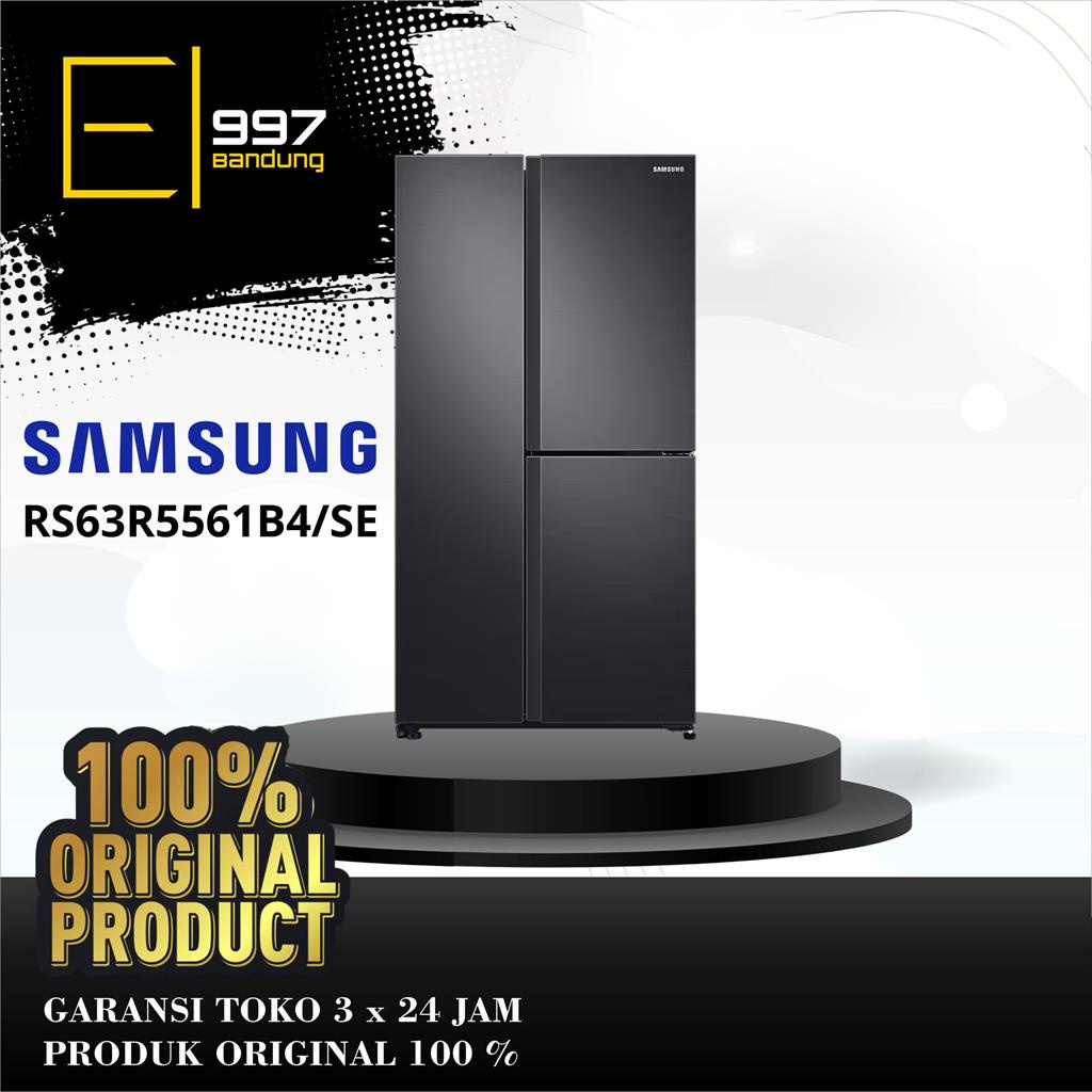 Jual Kulkas SAMSUNG RS63R5561B4 / RS63 , Side By Side 689 L Inverter | Shopee Indonesia