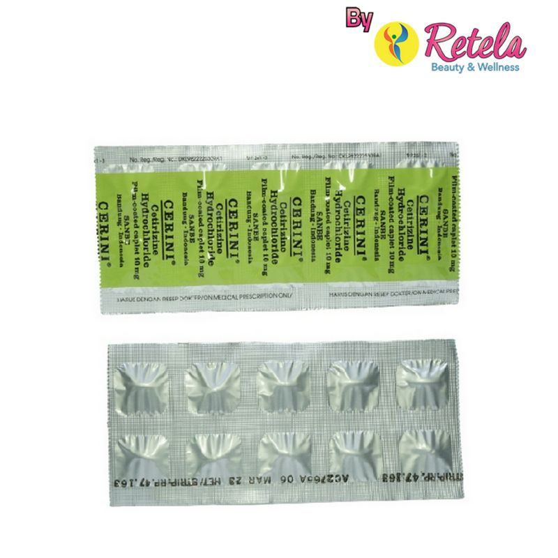 Jual CERINI 10MG 1 STRIP 10 KAPLET | Shopee Indonesia