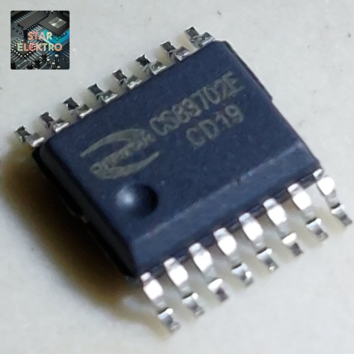 Jual CS83702E SSop-16 SMD CS83702 CS 83702 ChipStar IC Mono Class D 18W ...