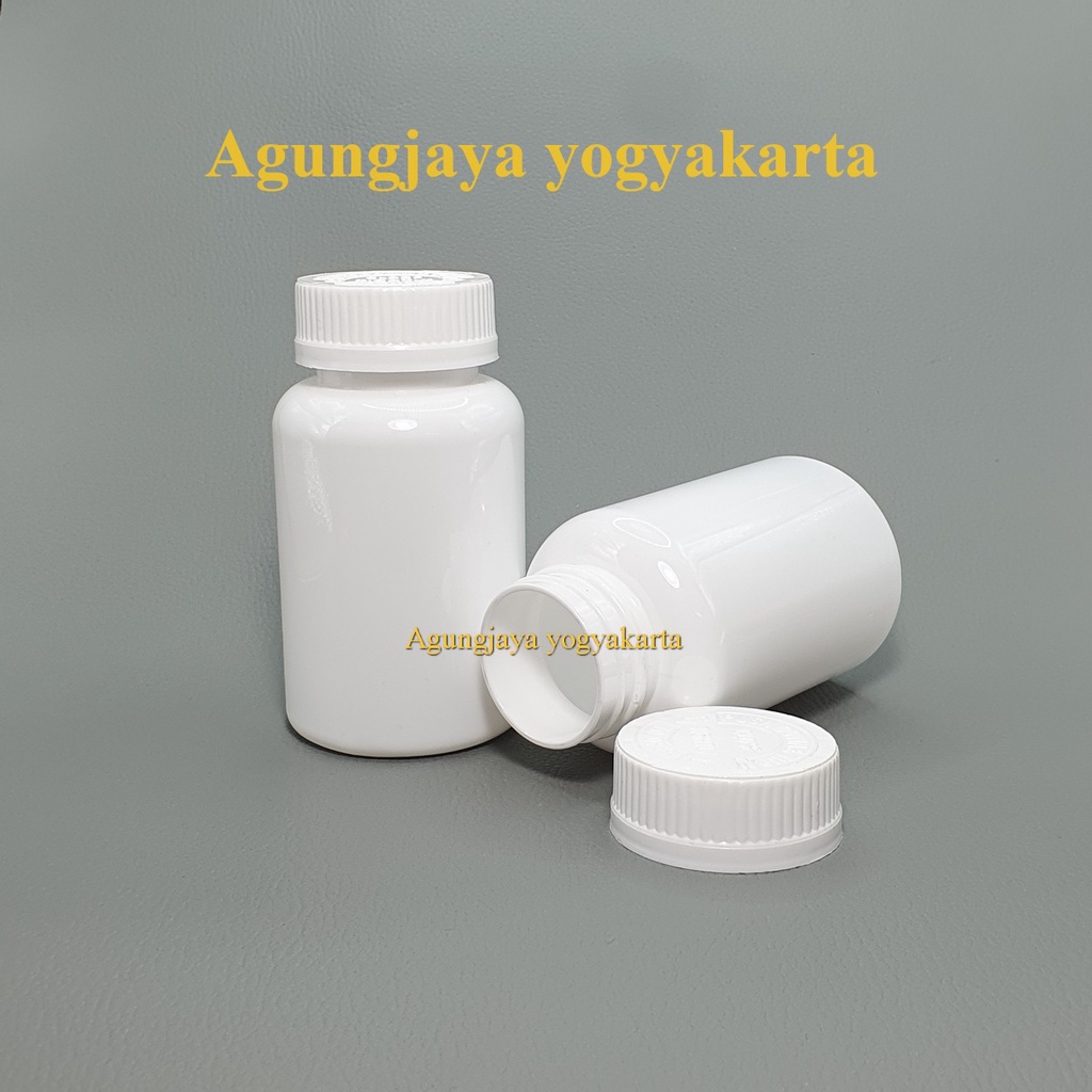 Jual Botol Tablet 170 Ml Herbaco Putih Tutup Centrum Ulir Press Dof ...