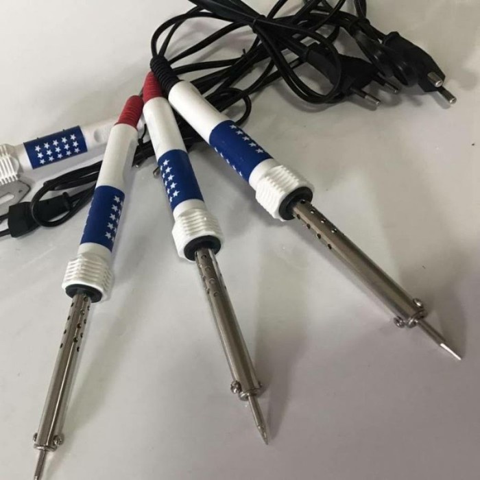 Jual ALAT SOLDER LISTRIK 40W NASA SOLDERING IRON 40 WATT | Shopee Indonesia