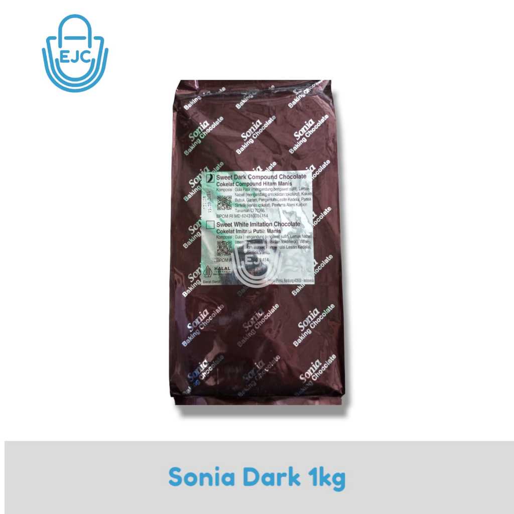 Jual Sonia Dark Chocolate Compound DCC 1kg (Coklat Batang) | Shopee ...