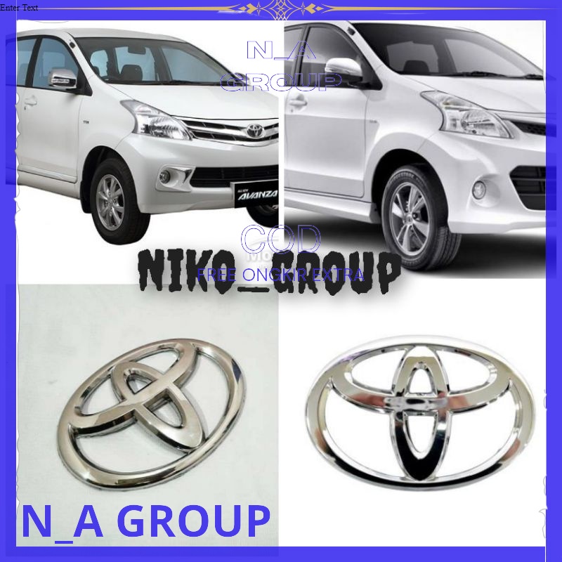 Jual Emblem Logo depan Toyota all-new Avanza Veloz | Shopee Indonesia