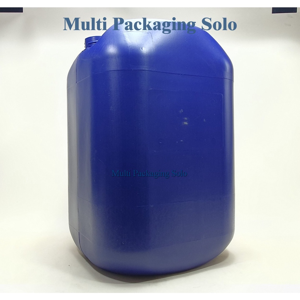 Jual Jerigen 20 L Biru Hdpe Tutup Hitam / Jerigen Hdpe / Jerigen ...
