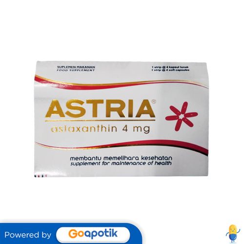 Jual Astria 4 Mg Strip 4 Kapsul | Shopee Indonesia