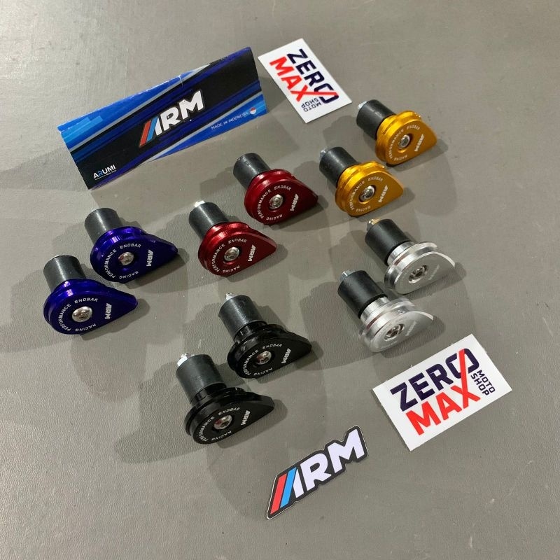 Jual Bar End Jalu Stang ARM Arumi Original Model Pipih M6 Universal -DV ...