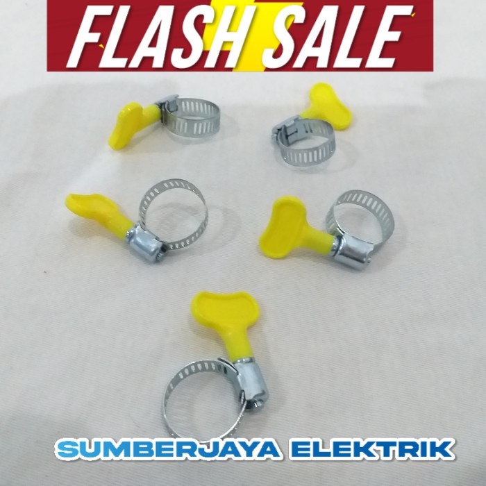 Jual Klem Clem Pengunci Selang Gas Safety/Klem Gas Kuping CAISAR ...