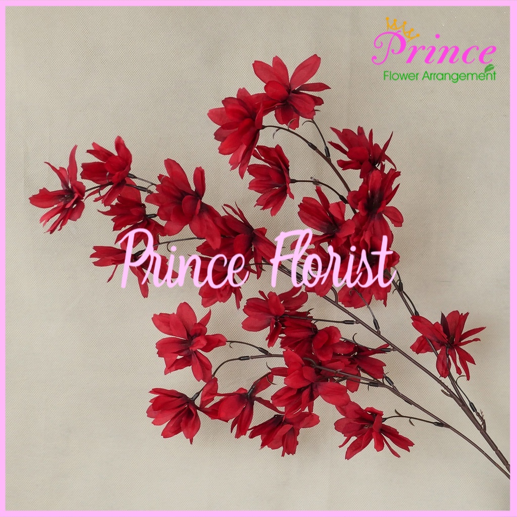 Jual BUNGA GARBERA HAPPY CABANG 3/ASTER CRYSAN TANGKAI PANJANG /ARTIFICIAL FLOWER UNTUK CAFE ...