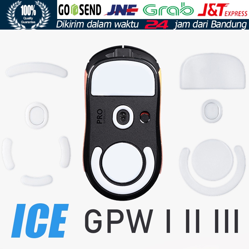 Jual Mouse Logitech GPW I II III Gen Stiker Kaki / Mouse Feet Glide ...
