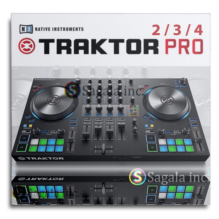 Jual Traktor Pro 2 3 4 - WIN MAC - native instrument DJ software ...