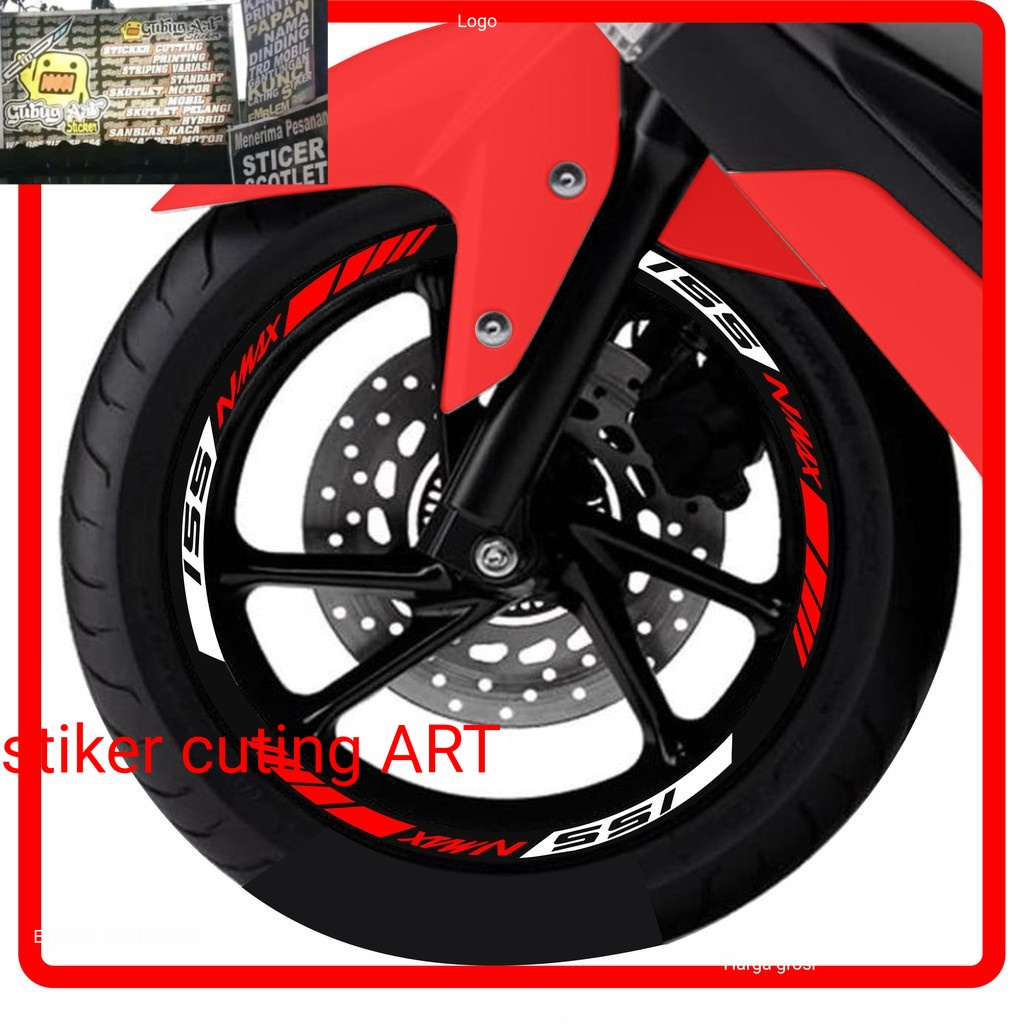 Jual stiker pelek NMAX sticker velk NMAX VARIASI LIS VELEK MODIFIKASI ...