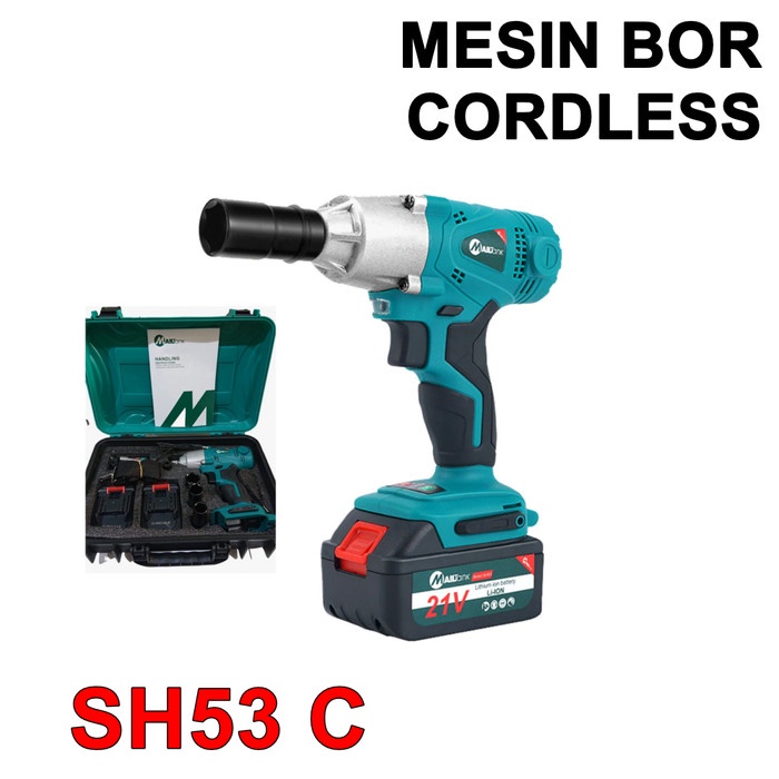 Jual Mesin Impact Wrench 1/2 SH53 C Mailtank Cordless Pembuka Baut SH 53 21V | Shopee Indonesia