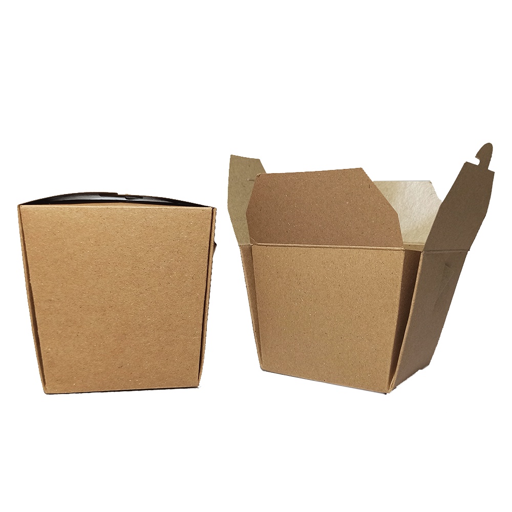 Jual Food Pail Size S | Paper Rice Box Eco Craft | Kotak Makan Kertas ...