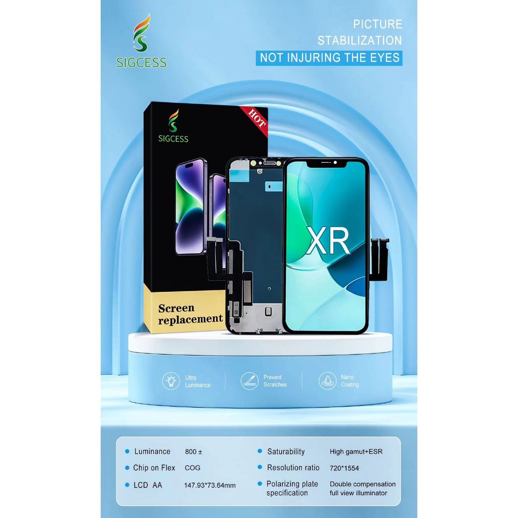Jual LCD TOUCHSCREEN IP XR INCELL FULLSET | Shopee Indonesia