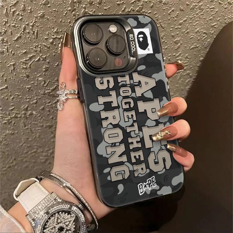 Jual Premium Matte Hard Casing Hp Iphone 15 Promax BAPE case Untuk ...