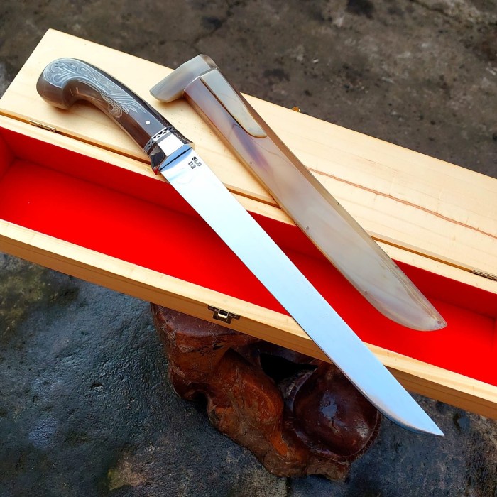 Jual PISAU SEMBELIH BAJA SLD D2 JAPAN FULL TANDUK BULE 30 CM | Shopee ...