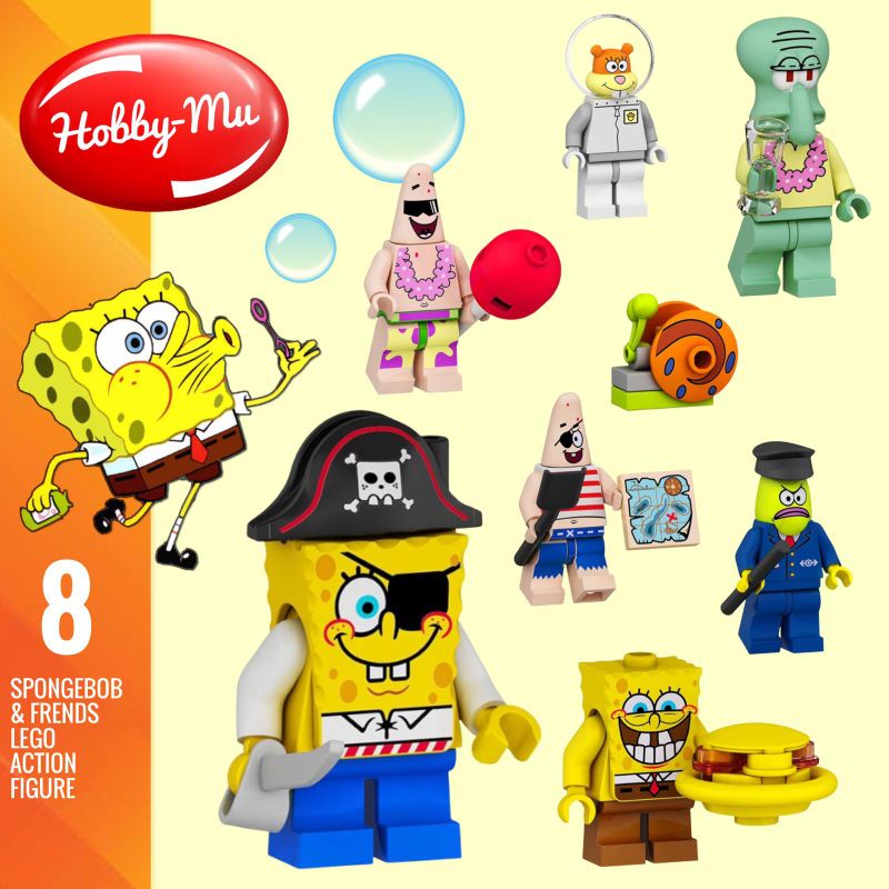 Jual wijaya Lego Spongebob Minifigures - Koleksi Lego | Shopee Indonesia