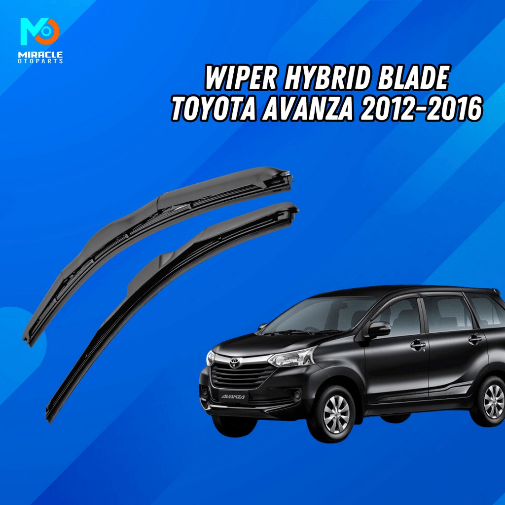 Jual Wiper Hybrid Blade Toyota All New Avanza 2012 - 2016 / Wiper Blade ...