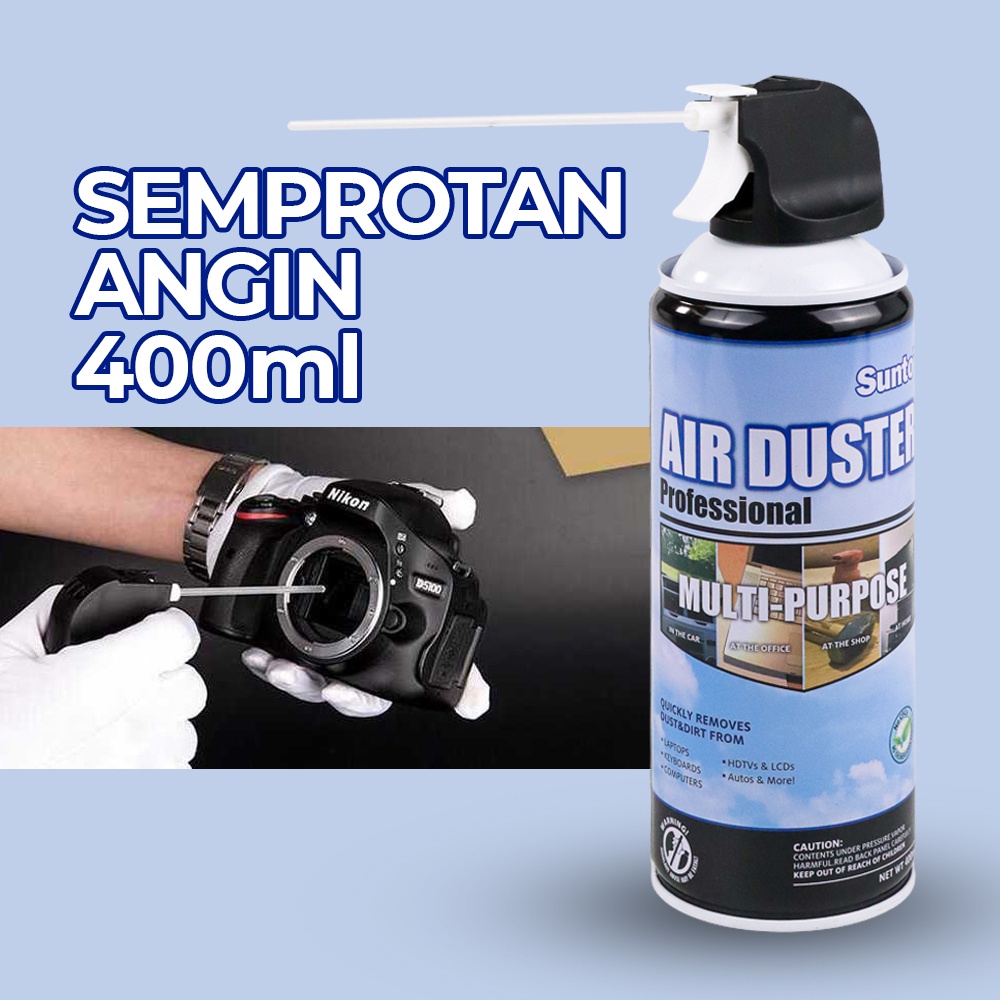 Jual Angin Kaleng Portable Pembersih - Sunto Air Duster Semprotan Angin ...