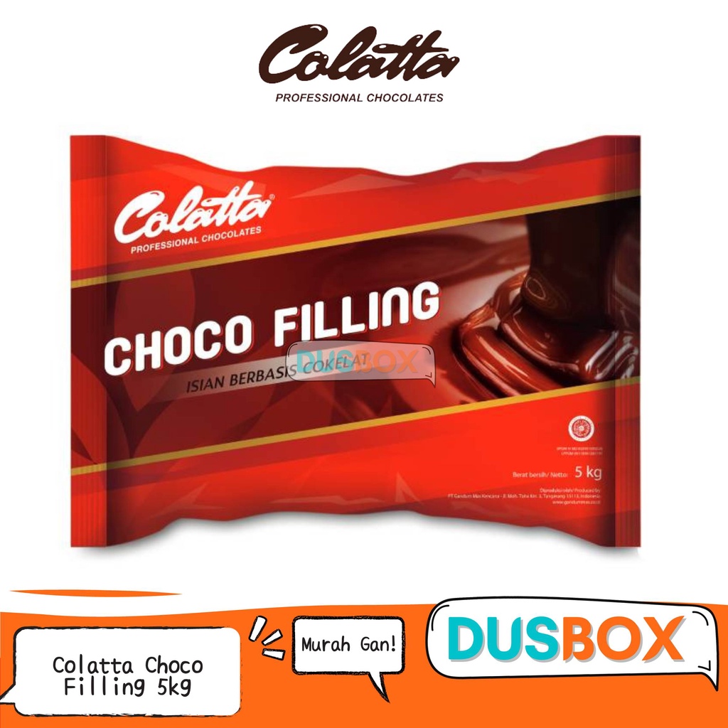 Jual Colatta Choco Filling / Choco Filling Colatta 5kg / Coklat Filling ...