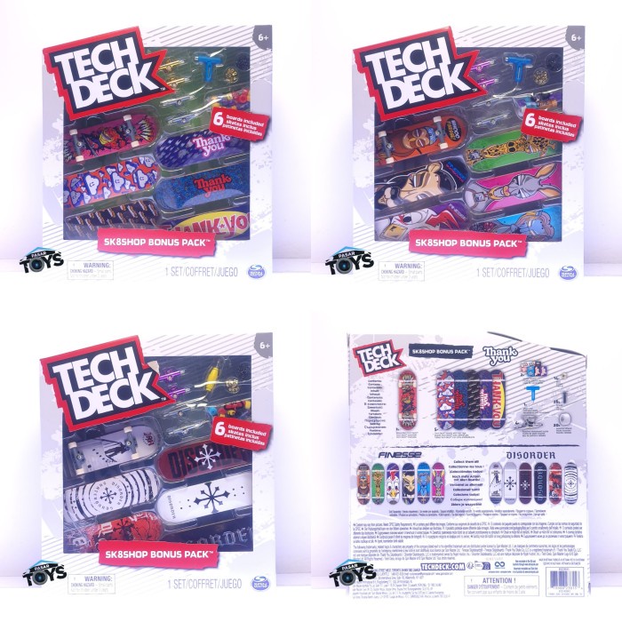 Jual Tech Deck Sk8Shop Bonus Pack Original | Shopee Indonesia