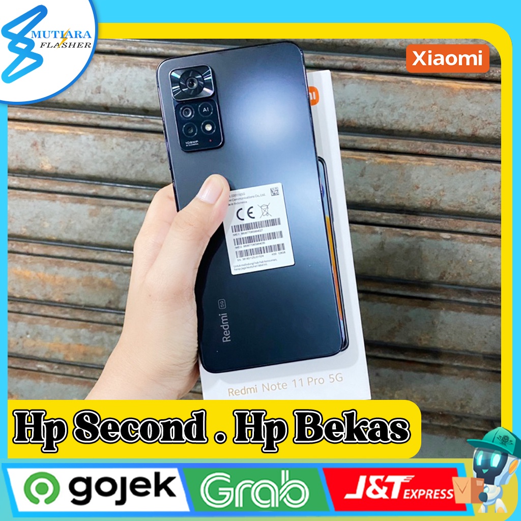 Jual Xiaomi Redmi Note 11 Pro 5G Ram 8 Rom 128GB Second Original ...