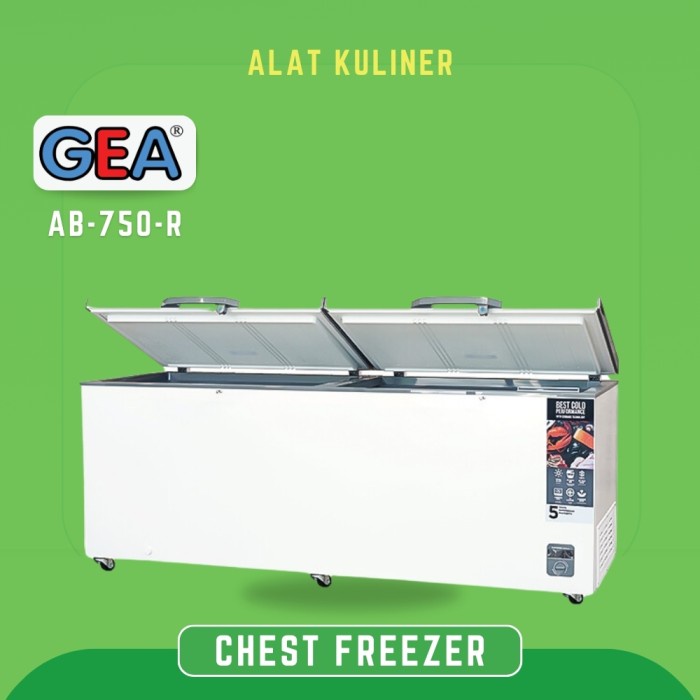 Jual Chest Freezer Gea Ab-750-r Chest Freezer 702 Liter Original ...