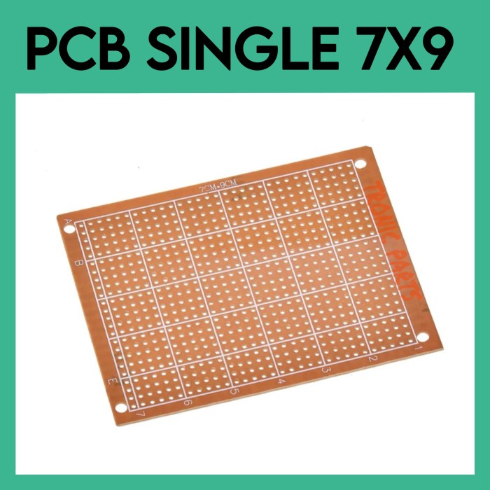 Jual PCB Lubang 7x9 cm Matrix Universal 7 x 9 DIY Prototype Single ...
