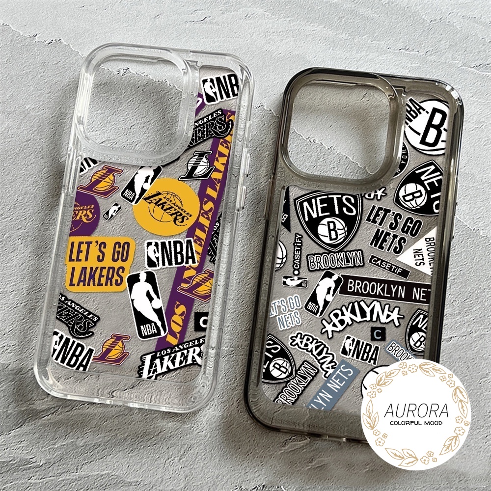 Jual NBA joint phone case is suitable for iPhone 15 pro max plus 6/7/8 ...