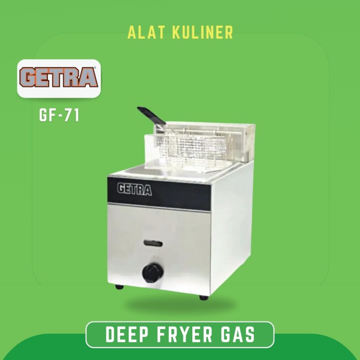 Jual Deep Fryer 6 liter Gas Getra Gf-71 1 Tangki Penggorengan Ayam ...